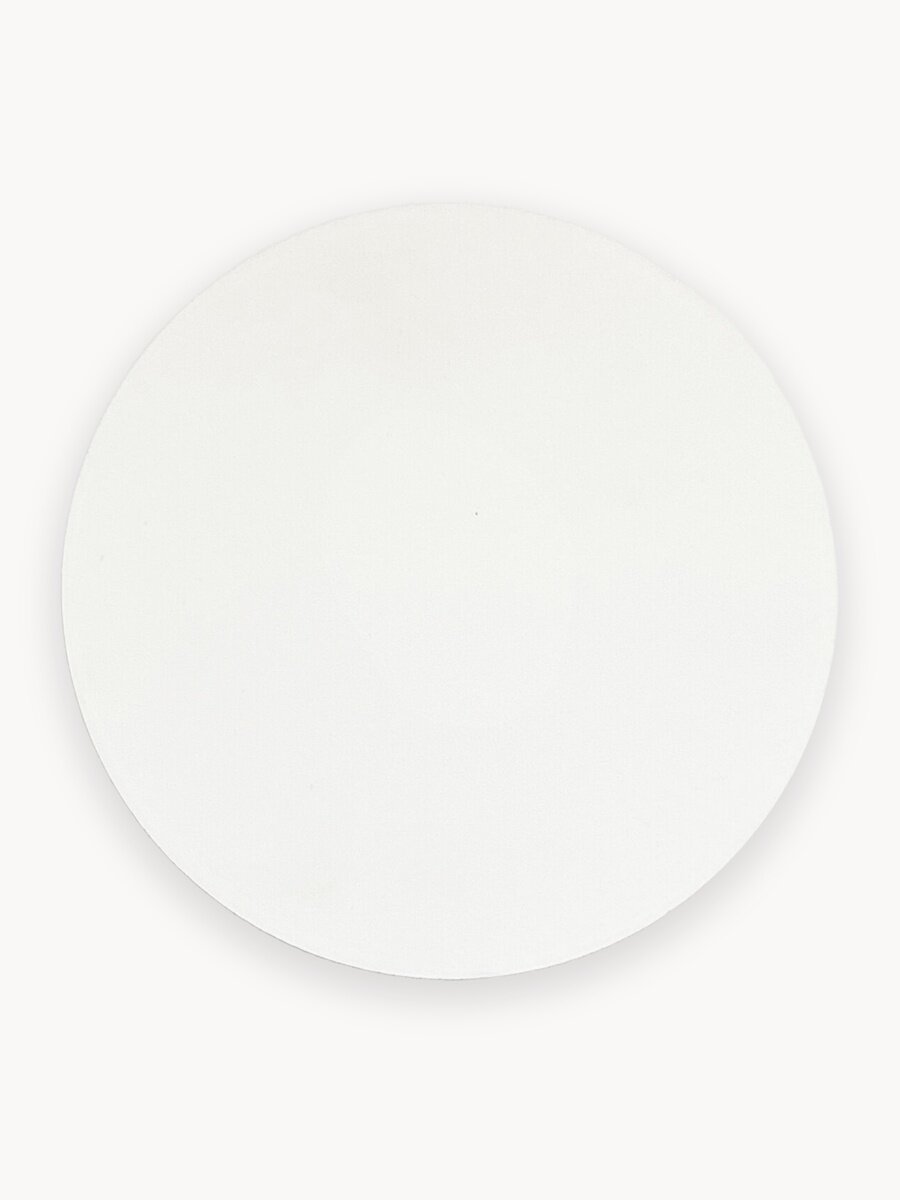 Ключница настенная вива для прихожей с полкой круглая, белая