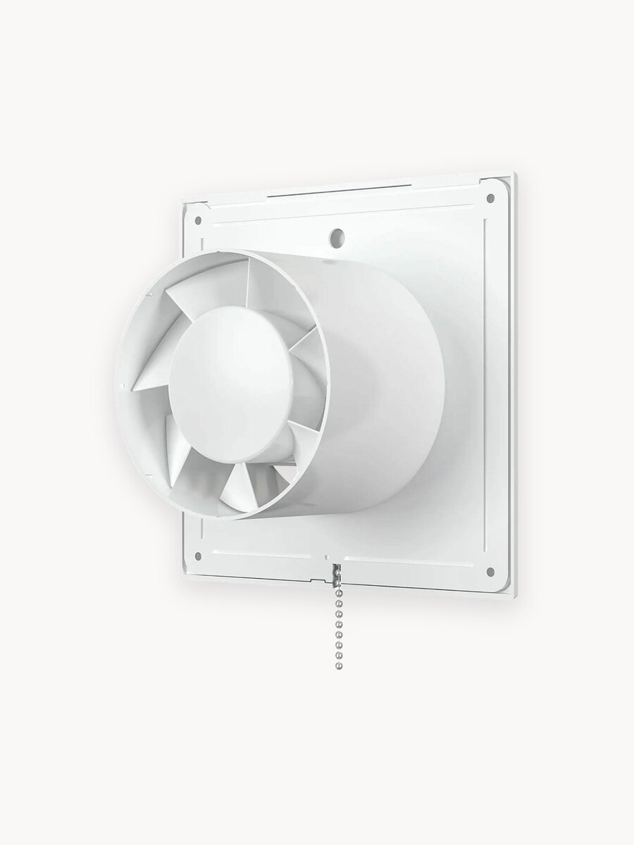 Вентилятор осевой вытяжной Auramax A 4-02 D100 мм 35 дБ 100 м3/ч цвет белый