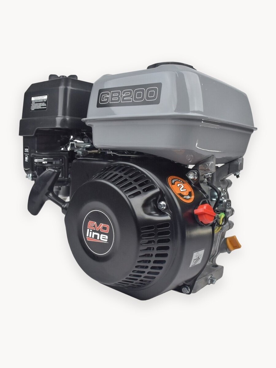 Бензиновый двигатель Evoline GB 200 6,5 л. с. (вал 19,05 мм)