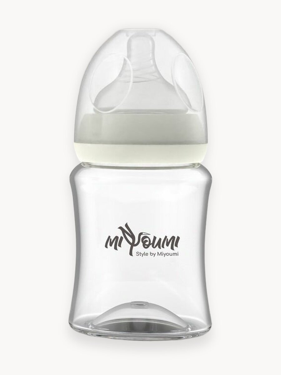 Бутылочка для кормления Miyoumi, 160мл, антиколиковая