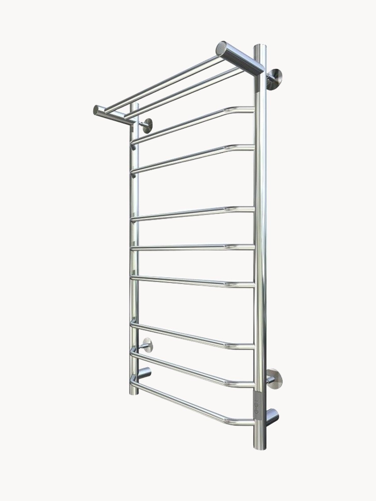 Полотенцесушитель электрический Оливерэл3100х50П WORK в ванную с терморегулятором, хром, универсальное подключение