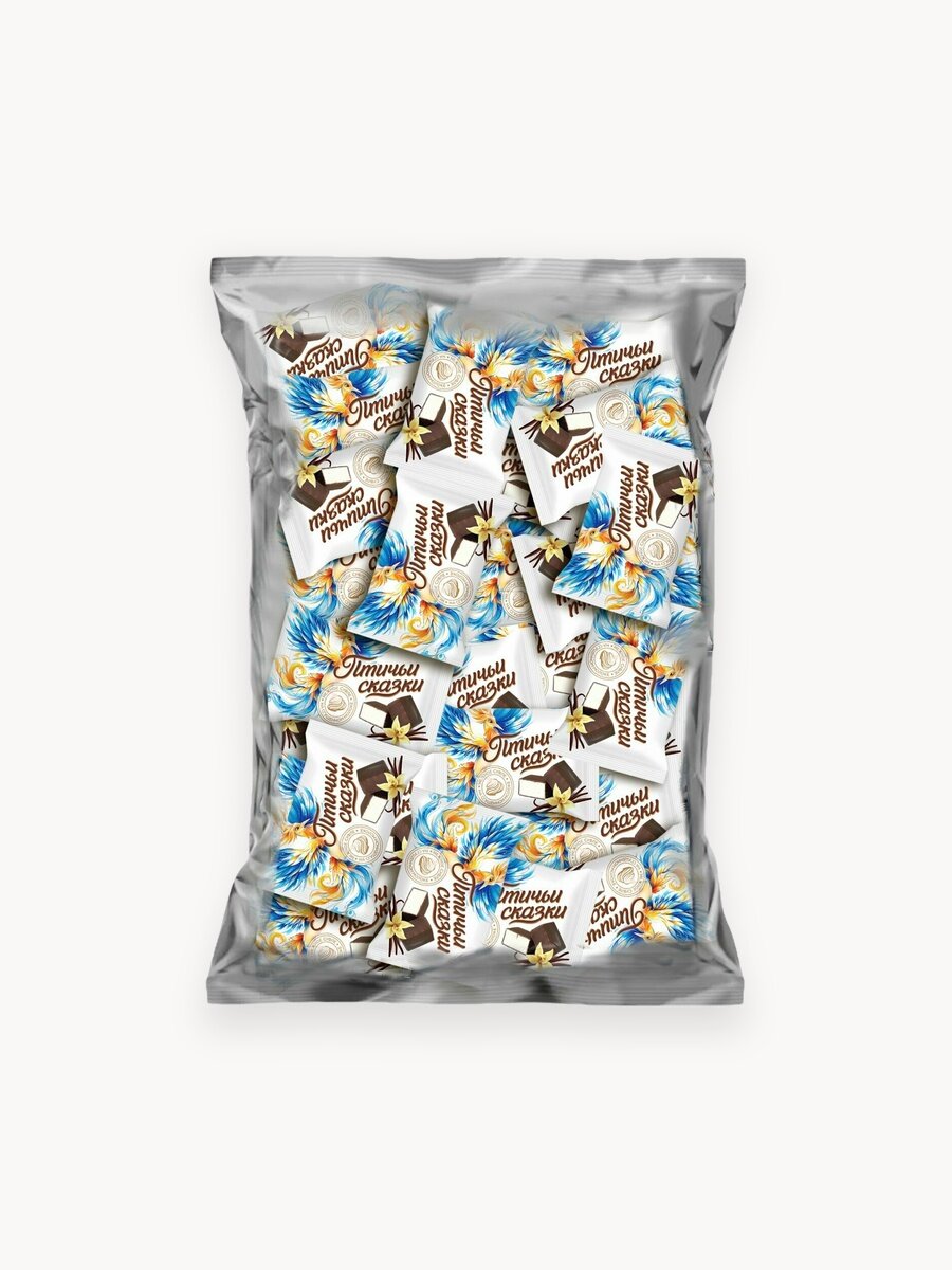 Конфеты нежное суфле "Птичьи сказки" вкус Ванили 1кг.