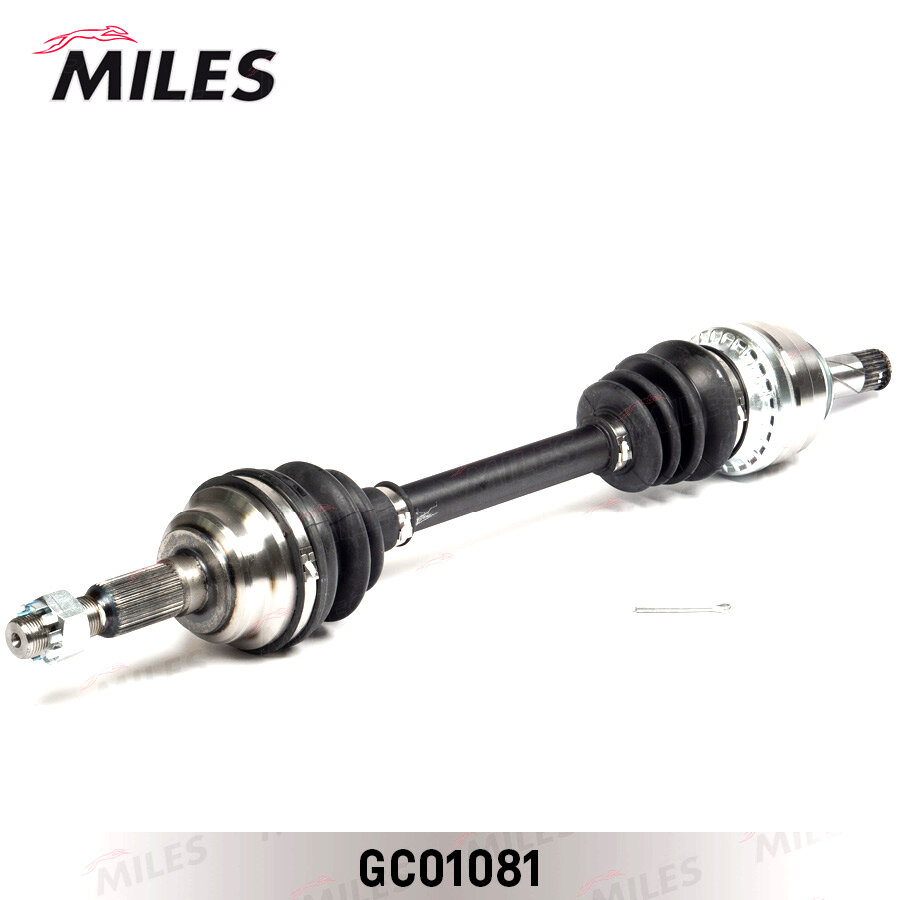MILES Привод в сборе OPEL ASTRA G/H/ZAFIRA A 1.4-1.7D 98-09 левый