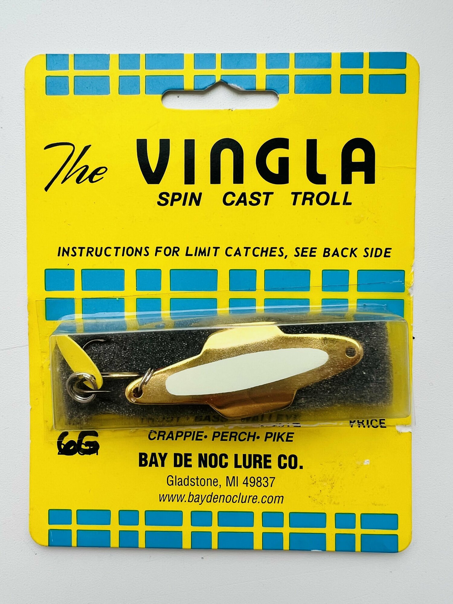 Блесна зимняя Bay de Noc Vingla 6