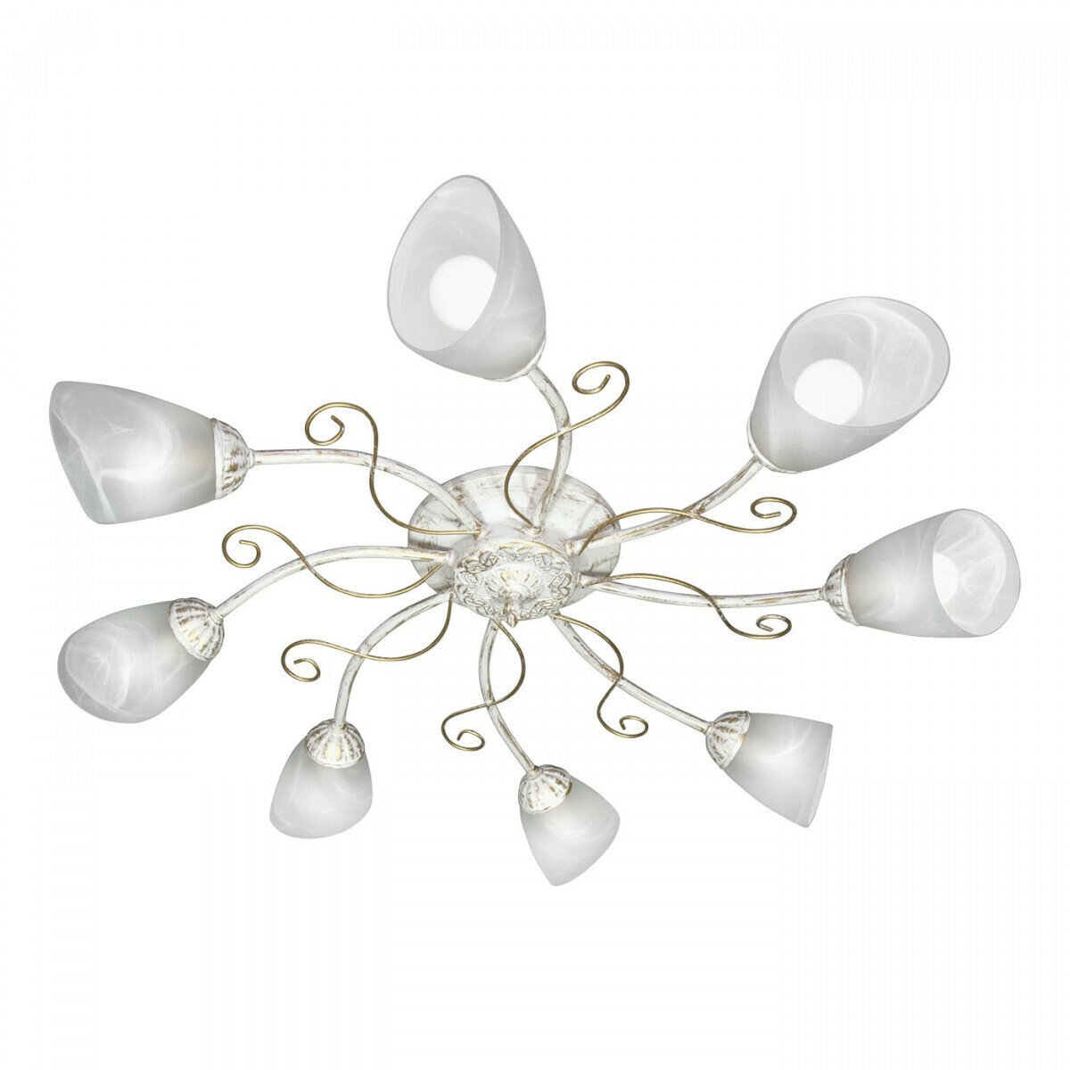 Люстра потолочная 8 плафонов Петрасвет Россия S2245-8