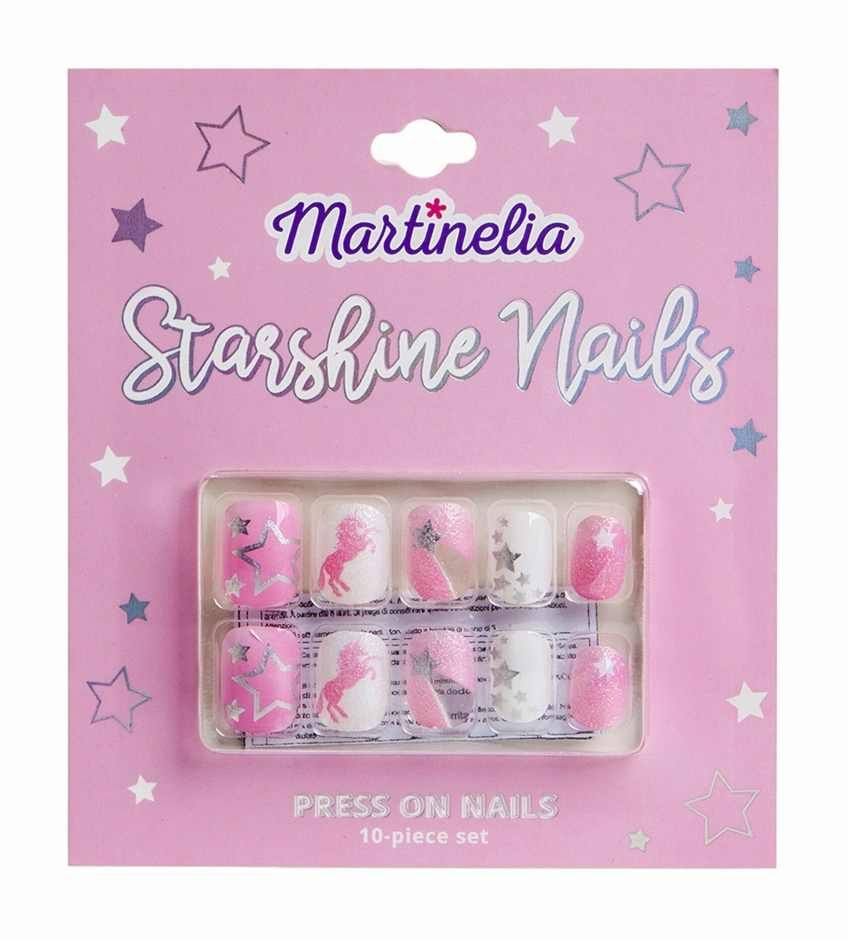 MARTINELIA Набор накладных ногтей дет, 10 штук