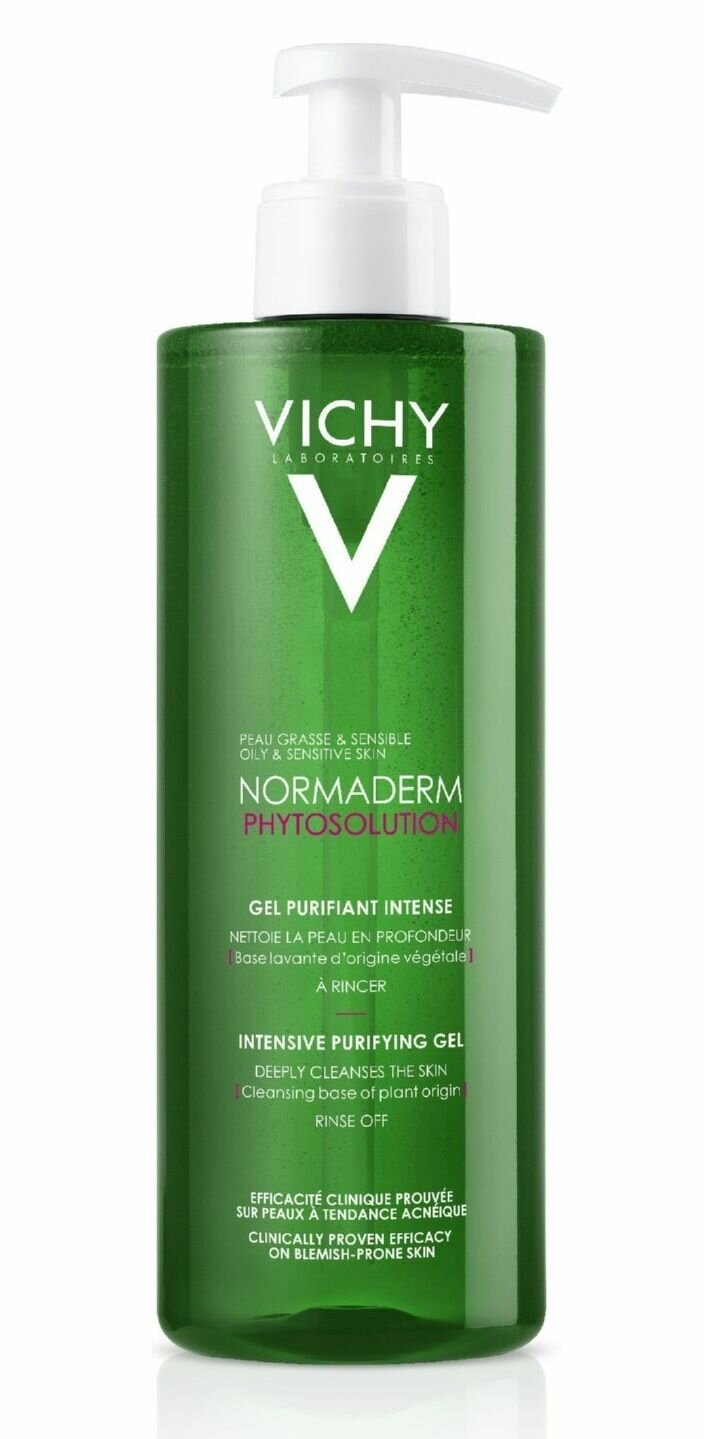 Vichy Normaderm Phytosolution Очищающий гель для умывания 400 мл