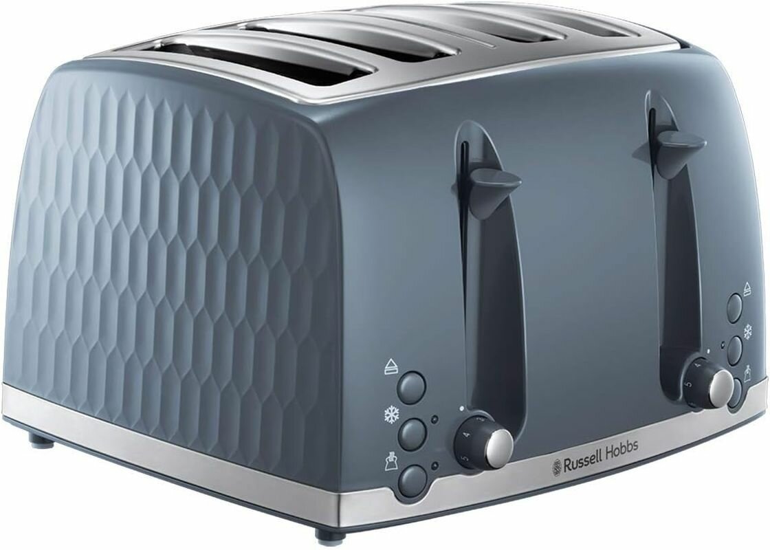 Тостер Russell Hobbs Honeycomb 26073, Grey
