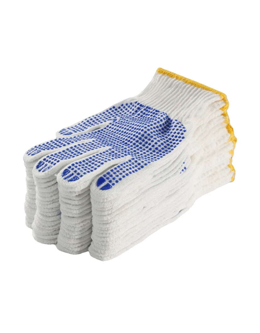 Перчатки строительные х/б 10 пар