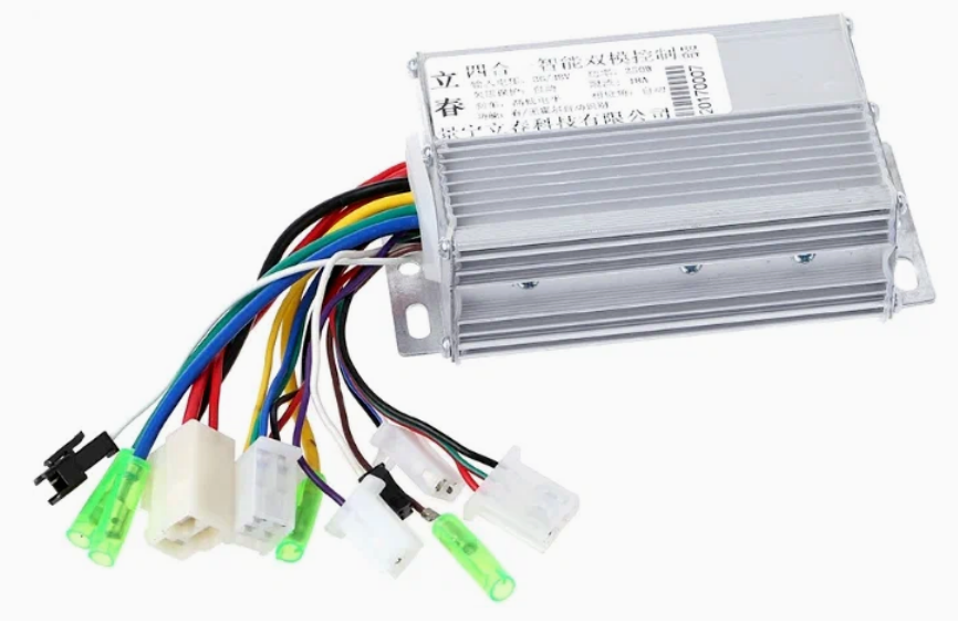 Универсальный контроллер 36/48v для электровелосипедов и электросамокатов 350w