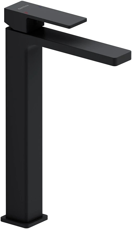 Смеситель для раковины Damixa Gala 530250300 без донного клапана, черный матовый