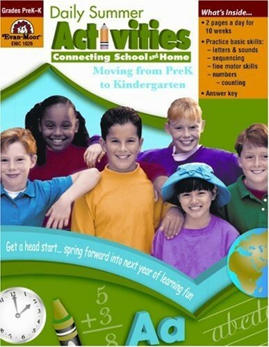 Daily Summer Activities, Moving from Prek-K (Teacher) ( Daily Summer Activities )