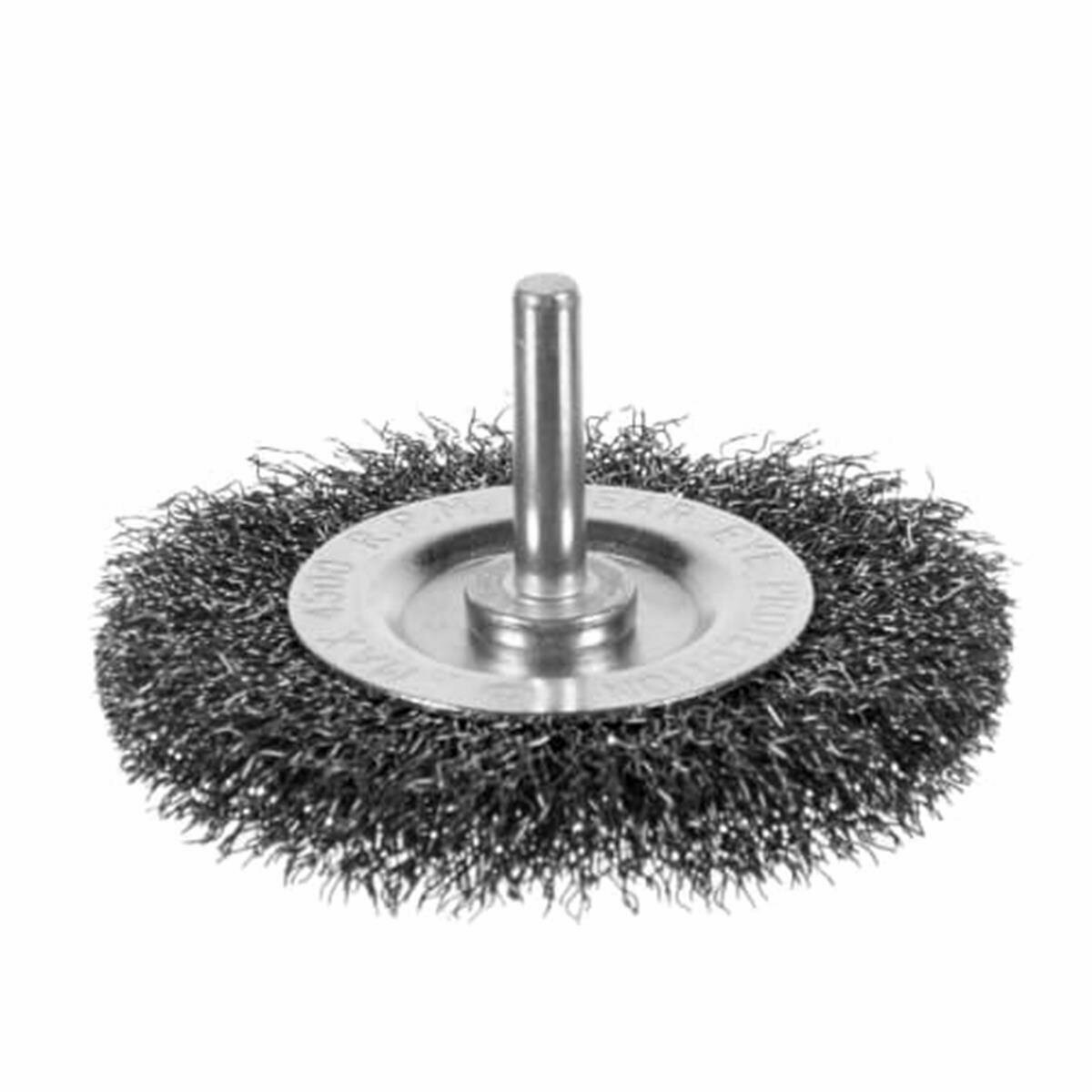 Щетка для дрели дисковая 75 мм металлическая