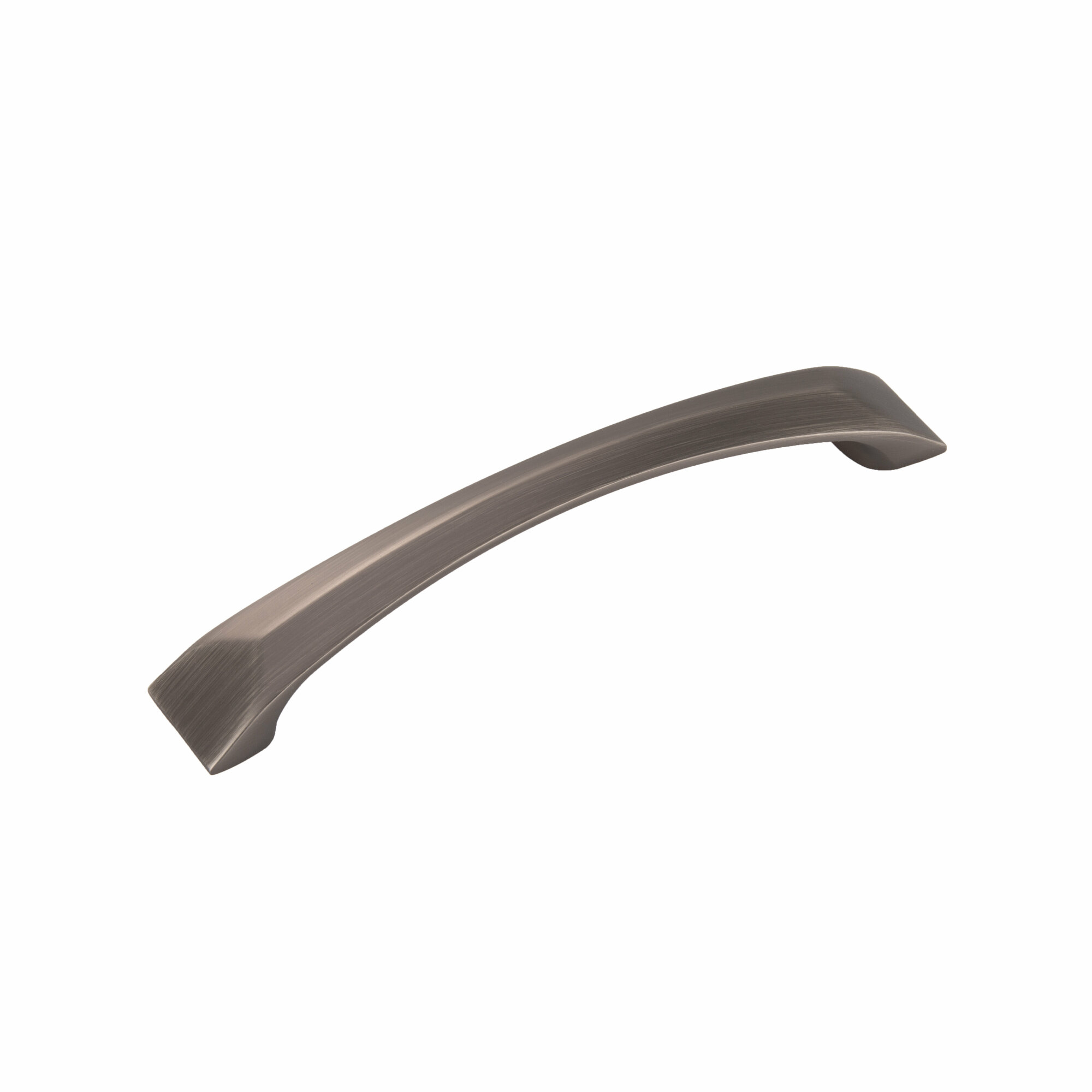 Мебельные ручки-скобы EDSON 1341 BRUSHED BLACK NICKEL 128 MM (комплект 2 штуки)