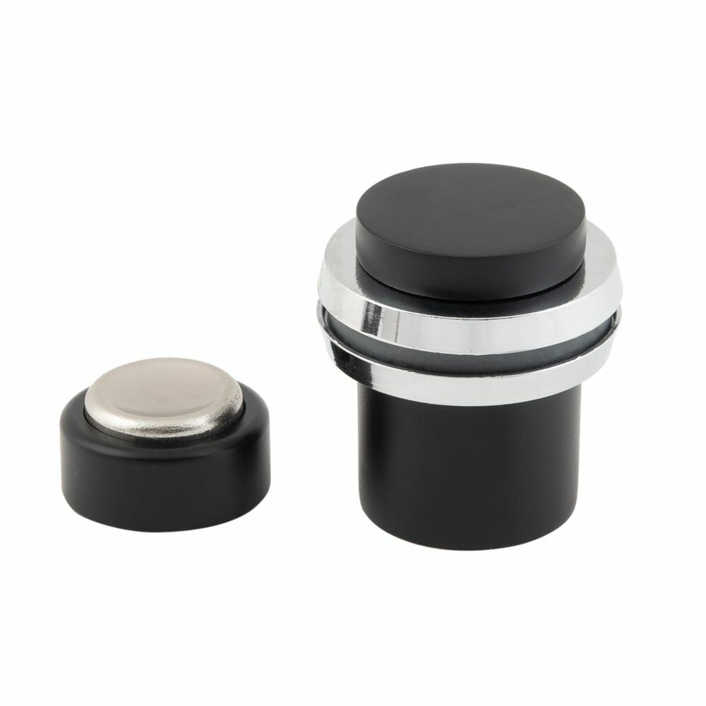 Упор дверной напольный магнитный Apecs черный