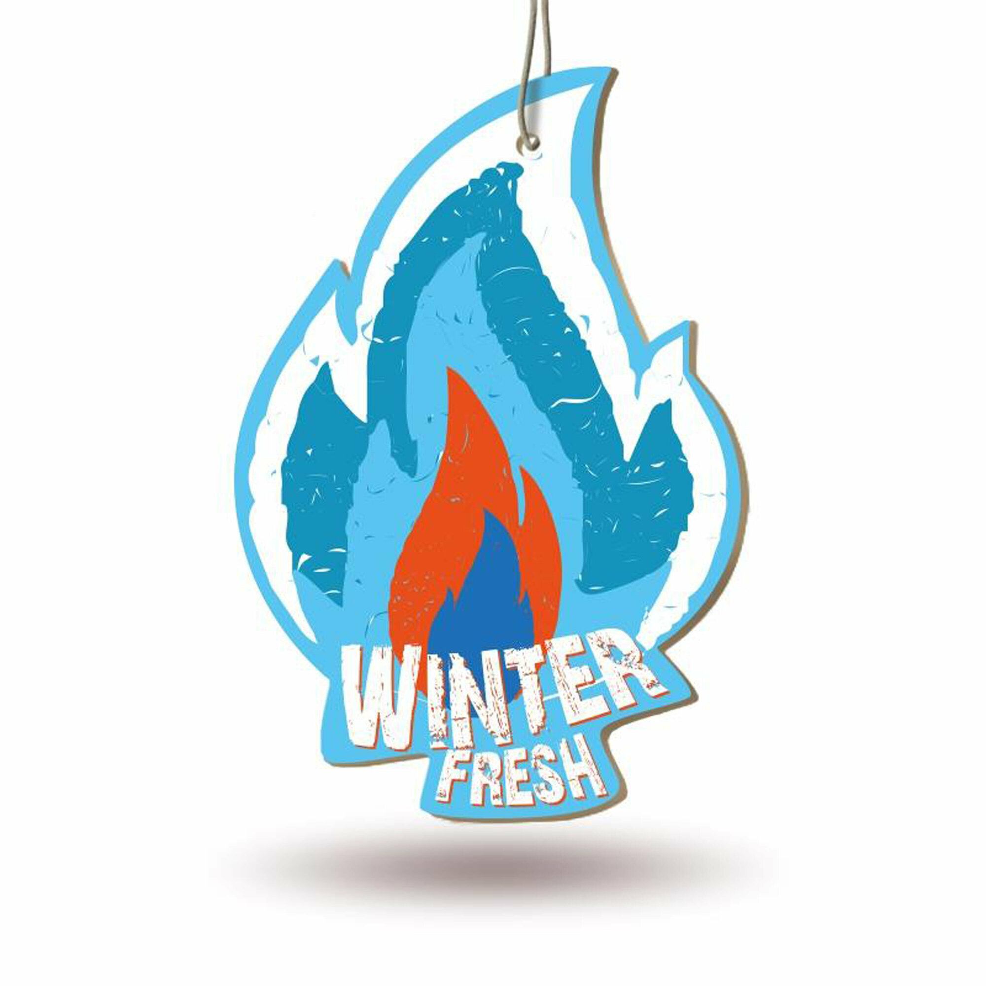 Ароматизатор AVS AFP-008 Fire Fresh (Winter Fresh) (бумажные)