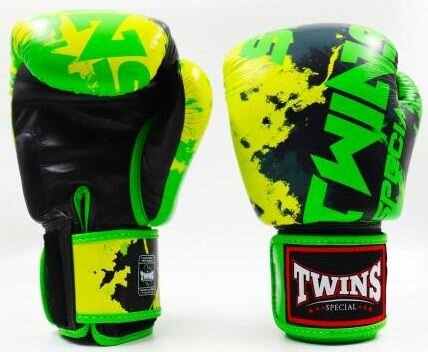Боксерские перчатки Twins FBGVL3-61 green 10oz