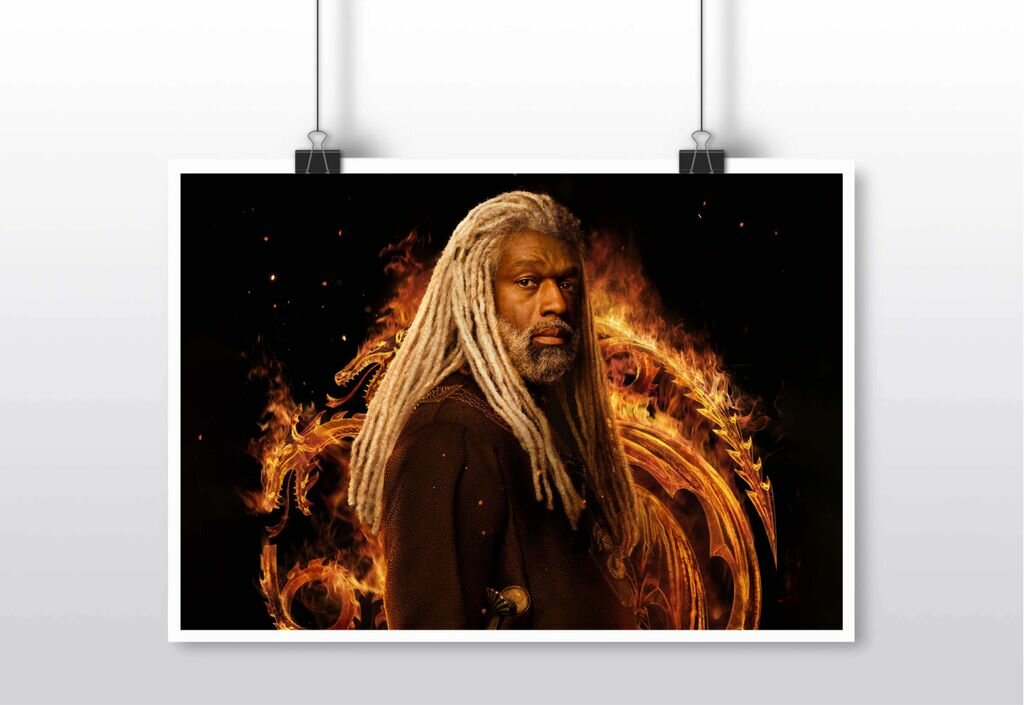 Плакат Дом Дракона, House of the Dragon №3, А4