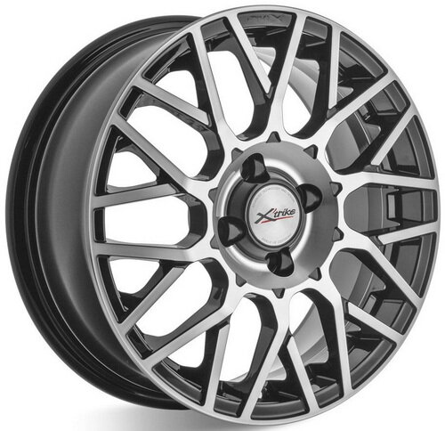 Колесный диск X`trike X-132 6,0x15/5x100 ET38 D57,1 BK/FP