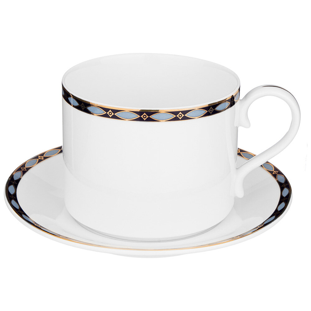 Чайная пара lefard glamour 300 мл синяя KSG-590-465