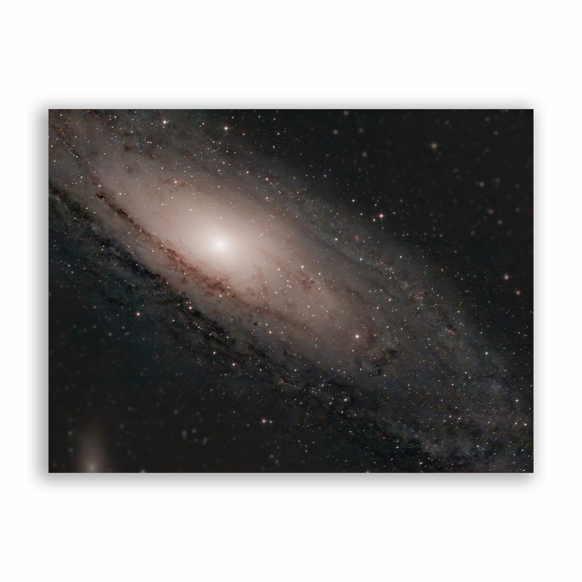 Постер, плакат на бумаге / Galaxy / Галактика / Размер 30 x 40 см