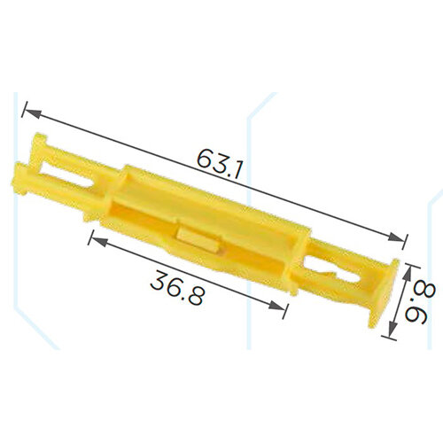 Клипса крепления молдинга лобового стекла 775384