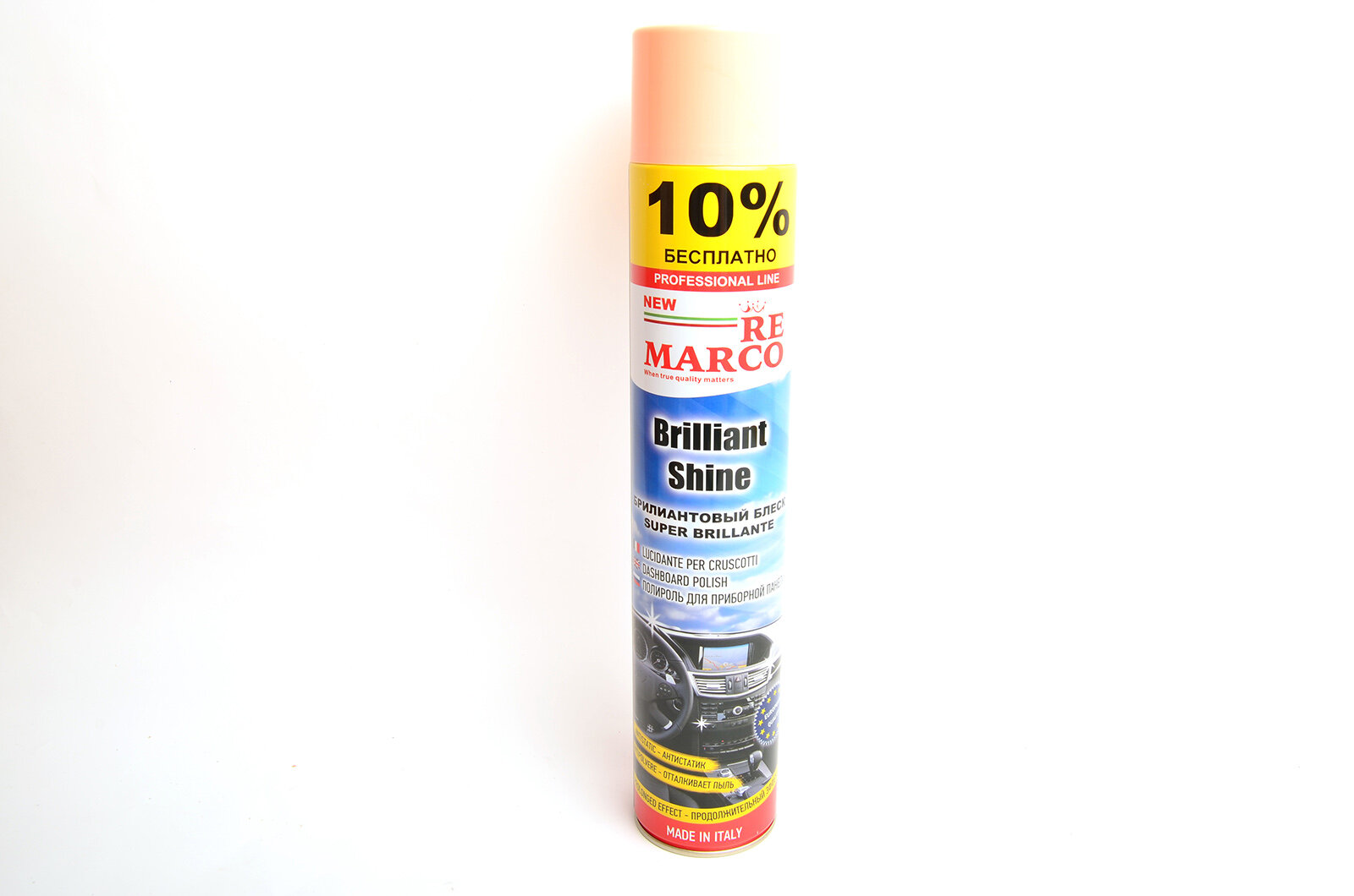 Полироль панели Brilliant Shine французский парфюм 0,75л RM-809 RE MARCO