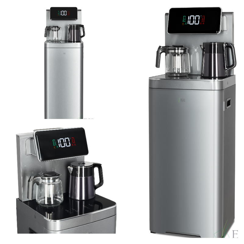 Кулер для воды с чайным столиком Тиабар Ecotronic TB45-LE graphite