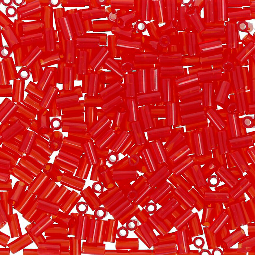 Бисер Япония "TOHO" BUGLE 3 мм 5 г №0005C гранатовый