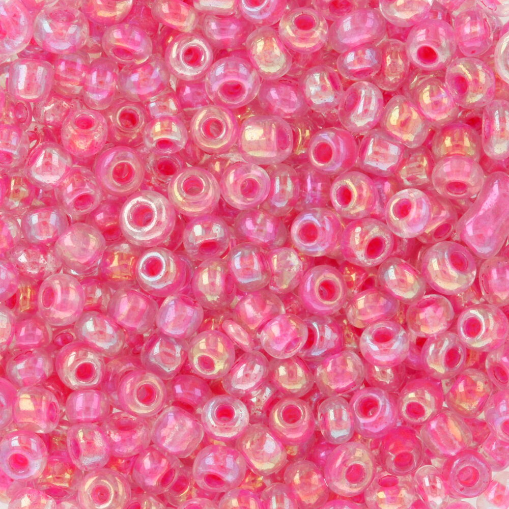 Бисер "Zlatka" круглый GR 11/0 10 г №0206 малиновый