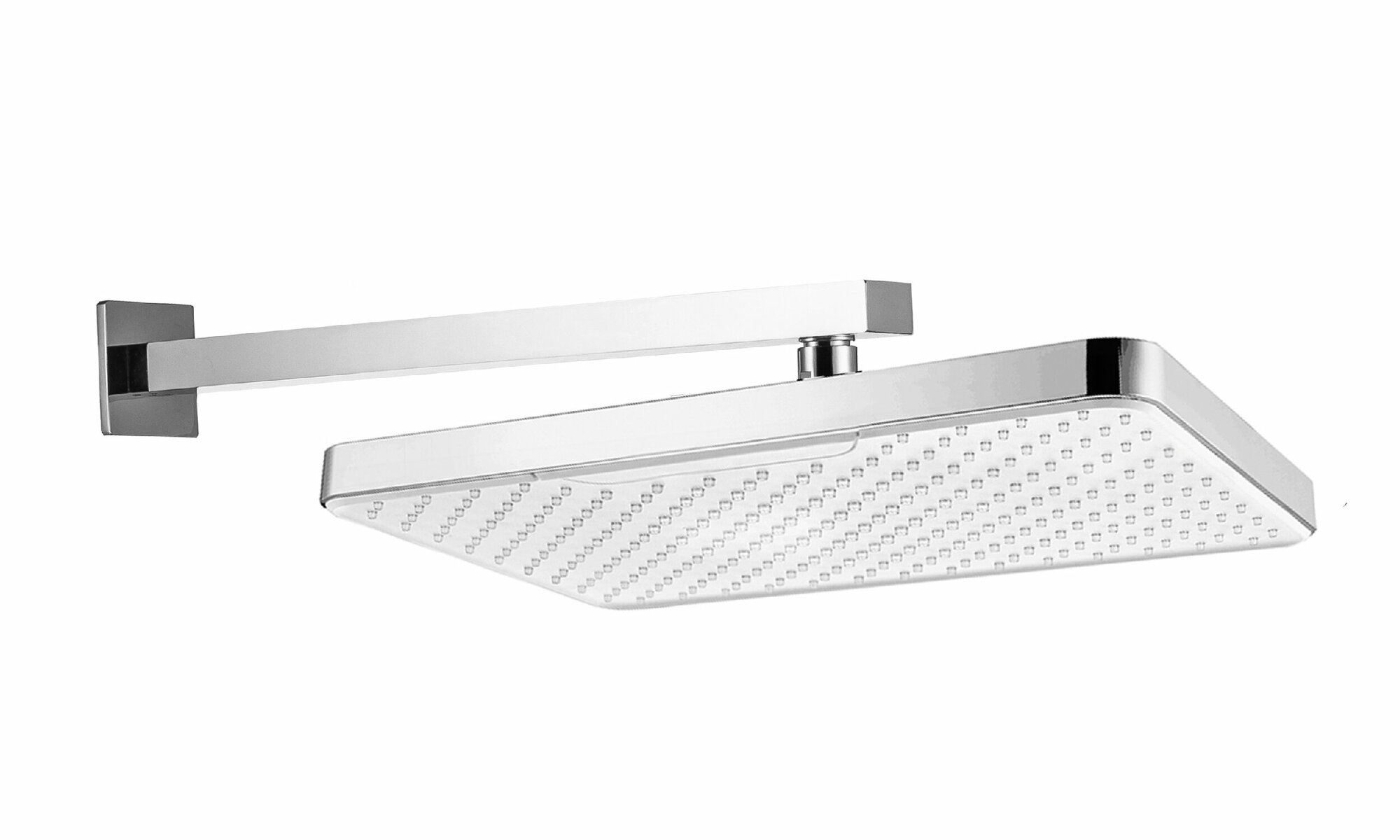 Верхний душ Aquatek 305x205мм, настенный, хром AQ2081CR