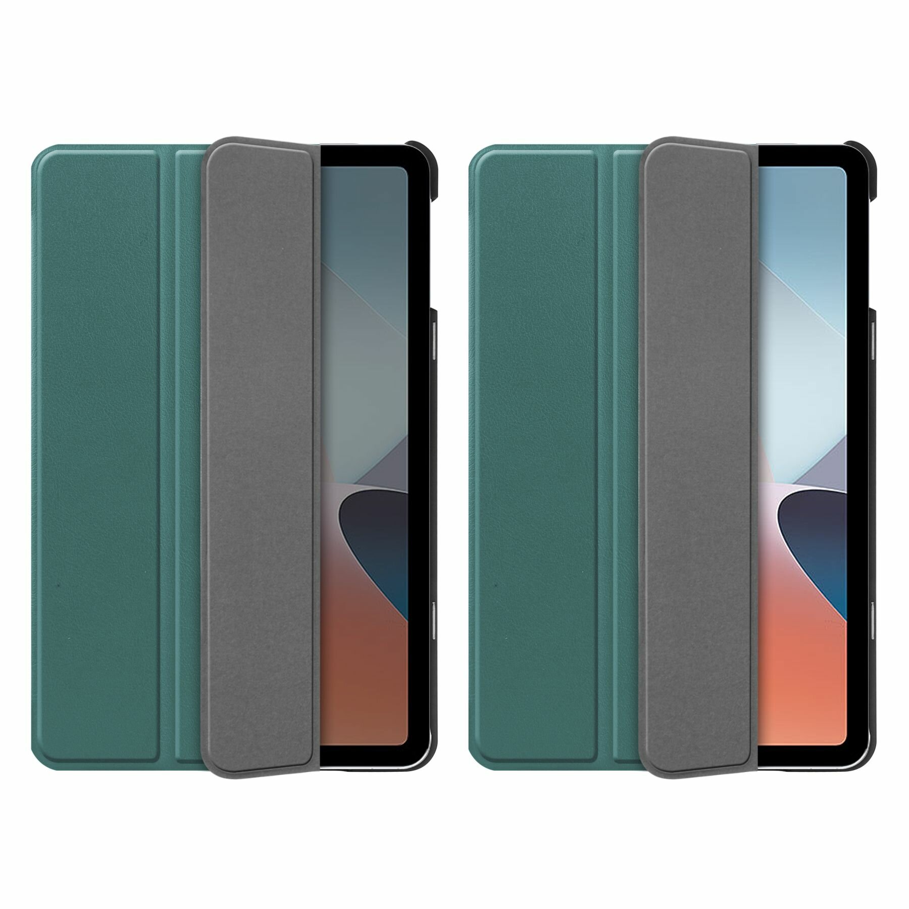 Чехол для OPPO Pad Air (2022) 10.36" зеленый — защита от царапин, пыли и ударов, доступ ко всем кнопкам и портам