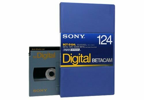 Профессиональная видеокассета Sony BCT-D124L для Sony Digital Betacam 124 мин — фото 1