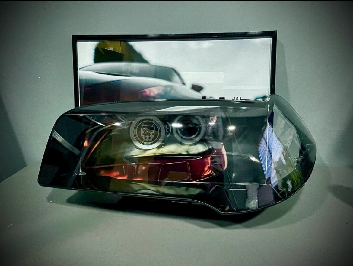 Стекло фары BMW X3 E83 2003 - 2010 (Левое)