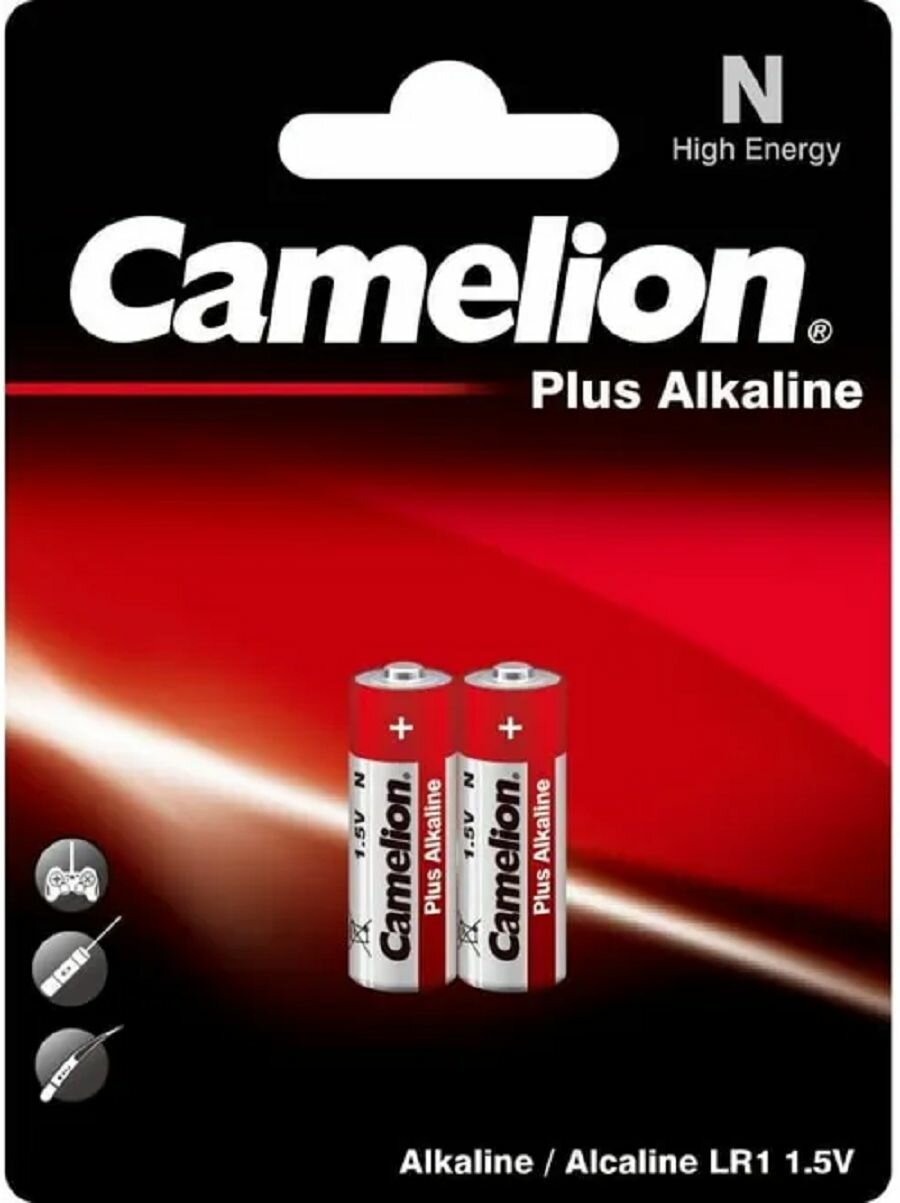 Батарейки Camelion для звонка N / LR1 / 910A Alkaline, 2 шт.