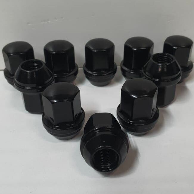 Гайка колёсная 14x1,5x38, конус, под 22 ключ, 10 штук