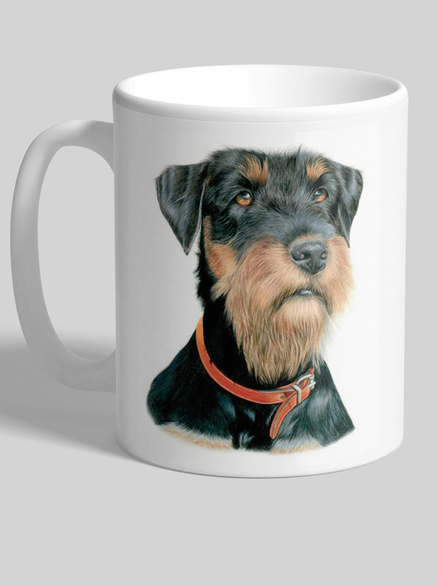 Кружка cooperative.moscow " Немецкий ягдтерьер " ( ягдтерьер , кружка с ягдтерьером , кружка с изображением ягдтерьера , с ягдтерьером , с изображением ягдтерьера , кружка ягдтерьер , ягдтерьер кружка , собаковод, собаколюб, собака) , 330 мл, 1 шт