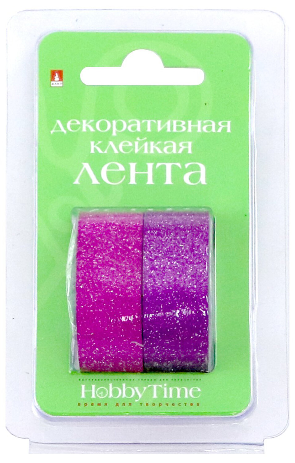 Клейкая лента декоративная. Вид 9 (15 мм х 5 м, 2 дизайна) (2-439/09)