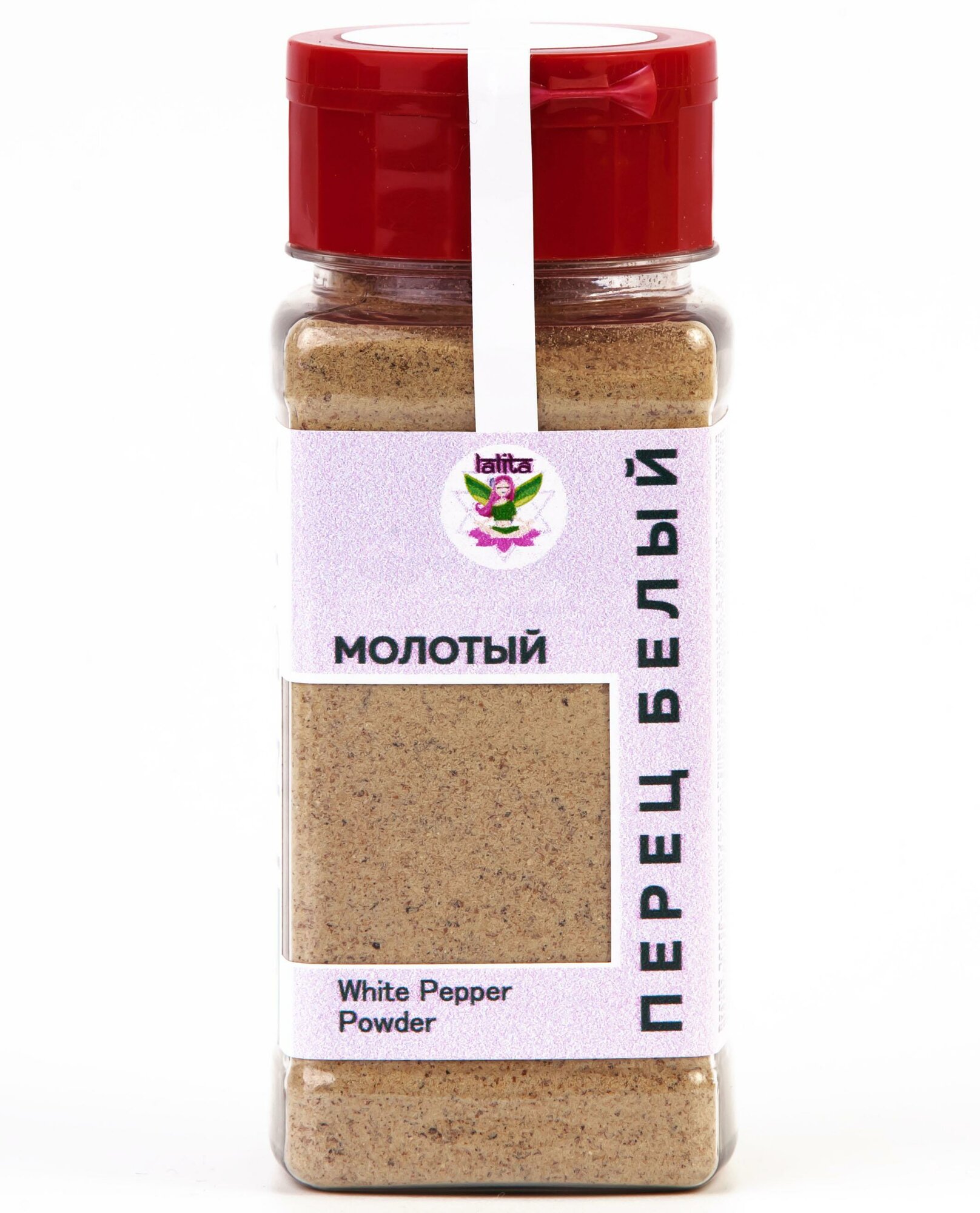 Перец белый молотый, 90 г, пл/уп-ка флип/крышка LALITA®