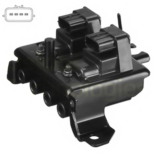 DELPHI GN10554-12B1 (BPE81810XB / BPE81810XC) катушка зажигания\ Mazda (Мазда) mx-5 II / III 1.8i 00