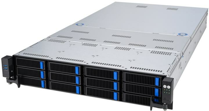 AS9800/pro2U S920A2Ai Xeon Silver 4410Y/128 ГБ/2 x 4 Тб HDD/Aspeed AST2600