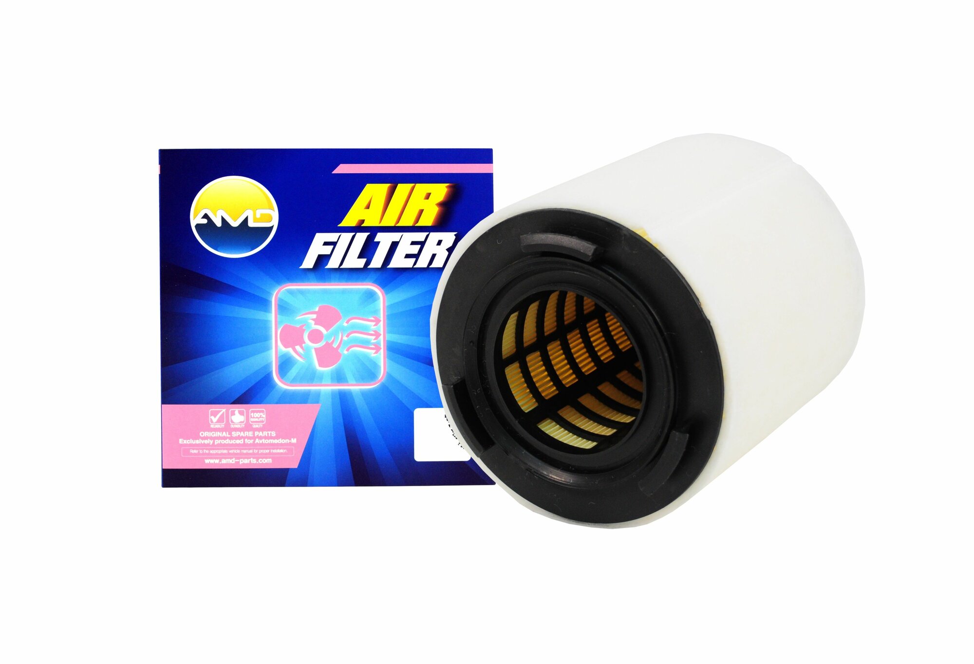 Фильтр воздушный 6R0129620A AMD. FA468 для AUDI A1 8X1,8XK 1,2 TFSI 1,4 TFSI SKODA Fabia II 5J2,542,572 1,2 TSI 1,4 TSI