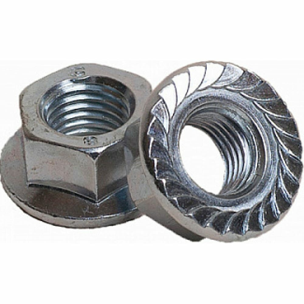 Гайка креп-комп м6 DIN6923 (750 шт.)