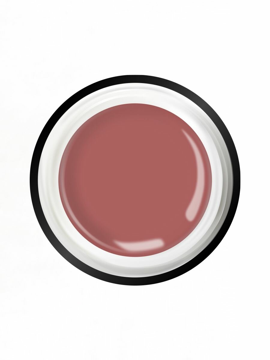 Nail Club Гель-краска с липким слоем нюдовая GO-35 Nude, 5 мл.