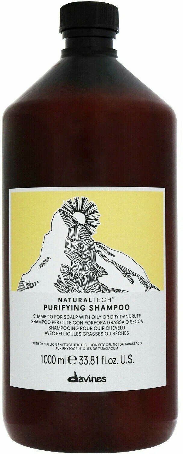NaturalTech Purifying Шампунь против перхоти , 1000 мл