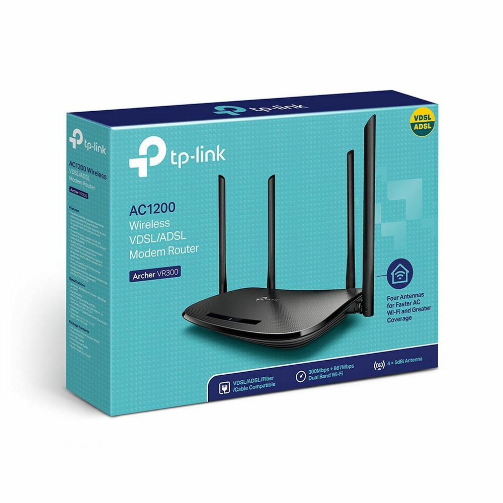 Роутер беспроводной Archer VR300 AC1200 10/100BASE-TX/ADSL