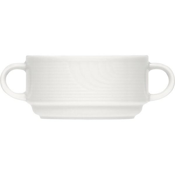 Бульонная чашка «Карат», фарфор, 200мл, D=10, H=5, L=15см, белый (Bauscher)