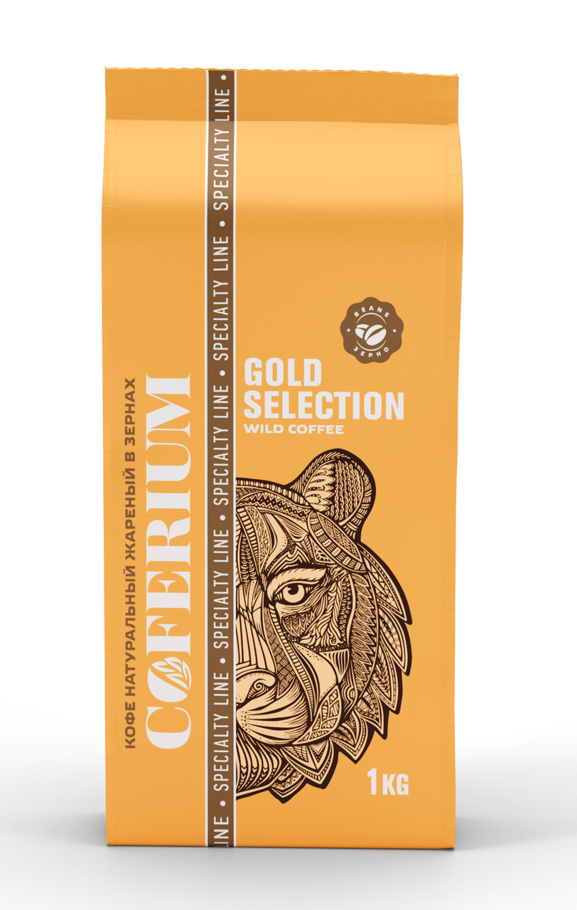 Кофе Coferium Gold Selection в зернах 1 кг