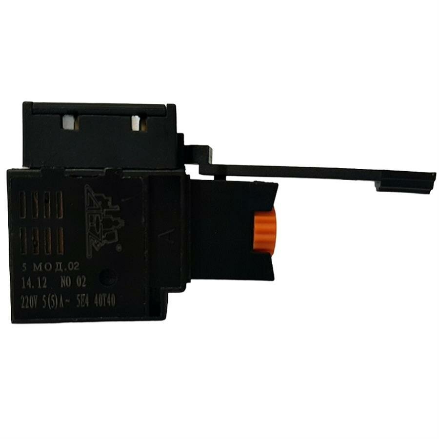 Выключатель 5 МОД.02 (111) с фиксатором, регулировкой оборотов и реверсом 5A, 220V