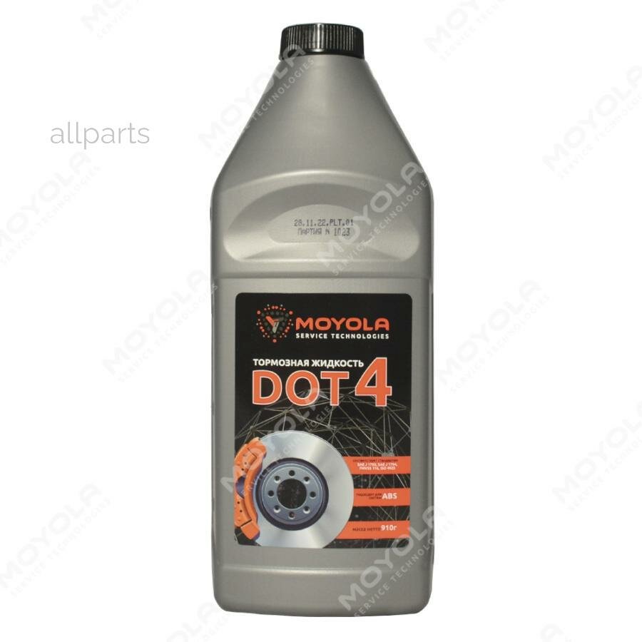MOYOLA MBF1 тормозная жидкость DOT-4, 1Л